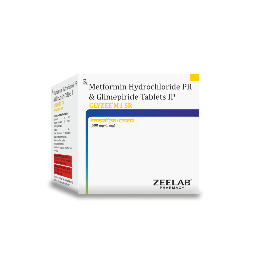 Metformin Hydrochloride 500mg and Glimepiride 1mg Tablets IP – JAN ...