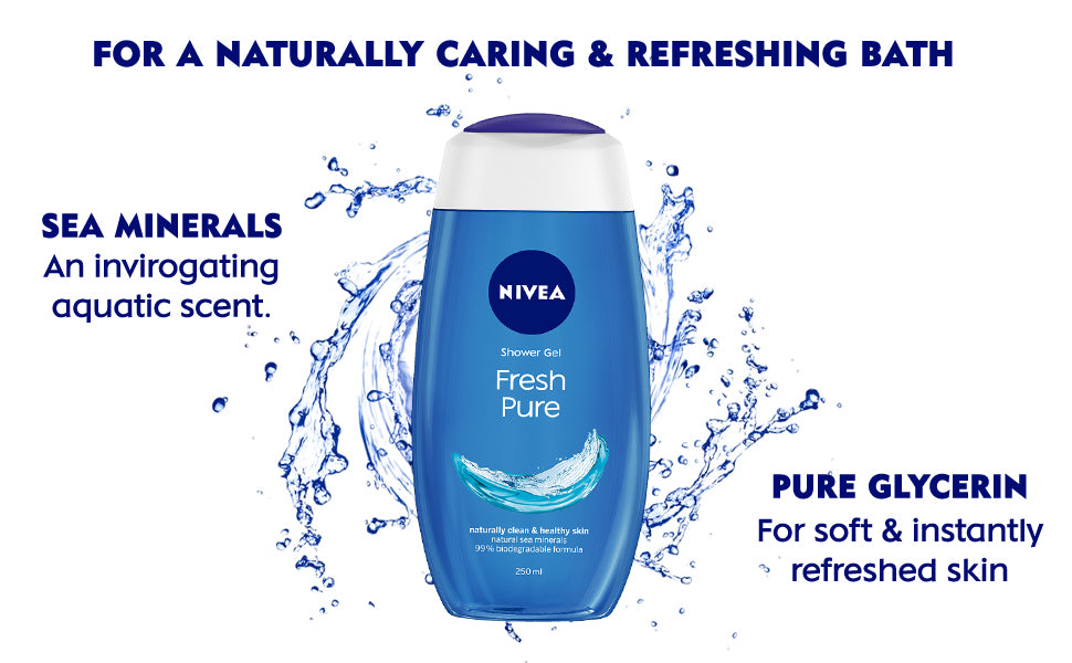 NIVEA Fresh Pure Shower Gel (250 ml) – JAN SWASTHYA VITRAN