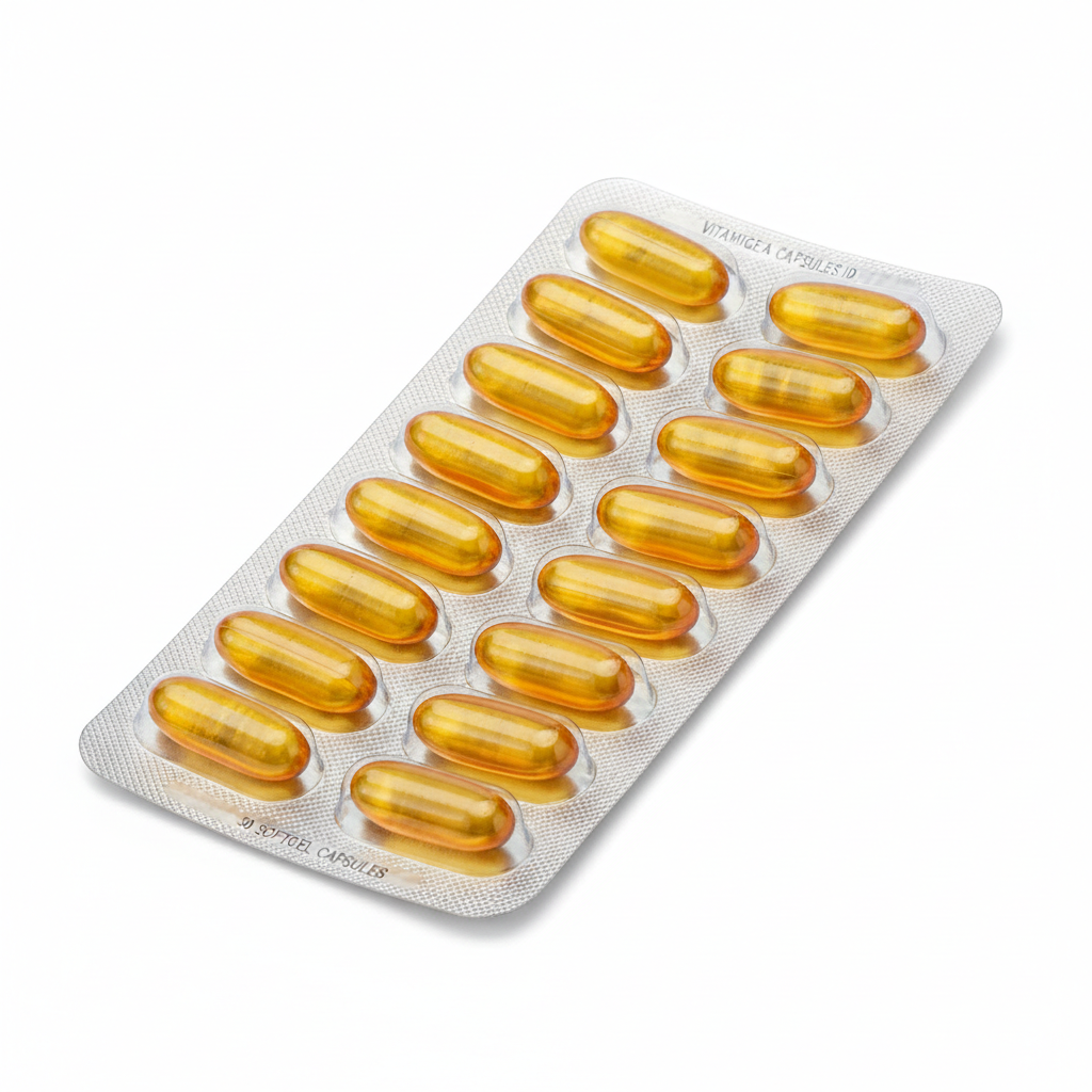 Vitamin A Capsules IP 25000 IU (30 Capsules) – JAN SWASTHYA VITRAN