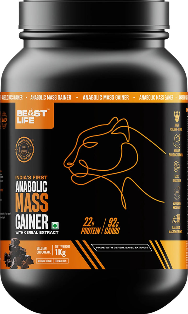 BeastLife High Rich Protein Gainer – No Maltodextrin (1kg) – JAN ...