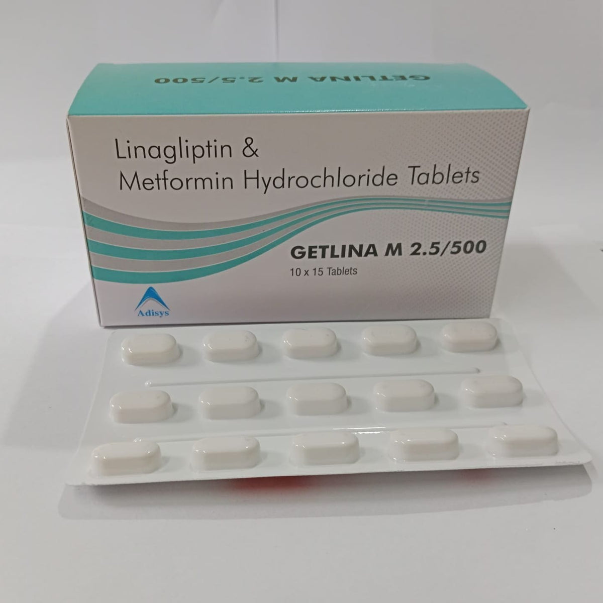 JAN AUSHADHI Linagliptin 2.5mg and Metformin Hydrochloride 500mg ...